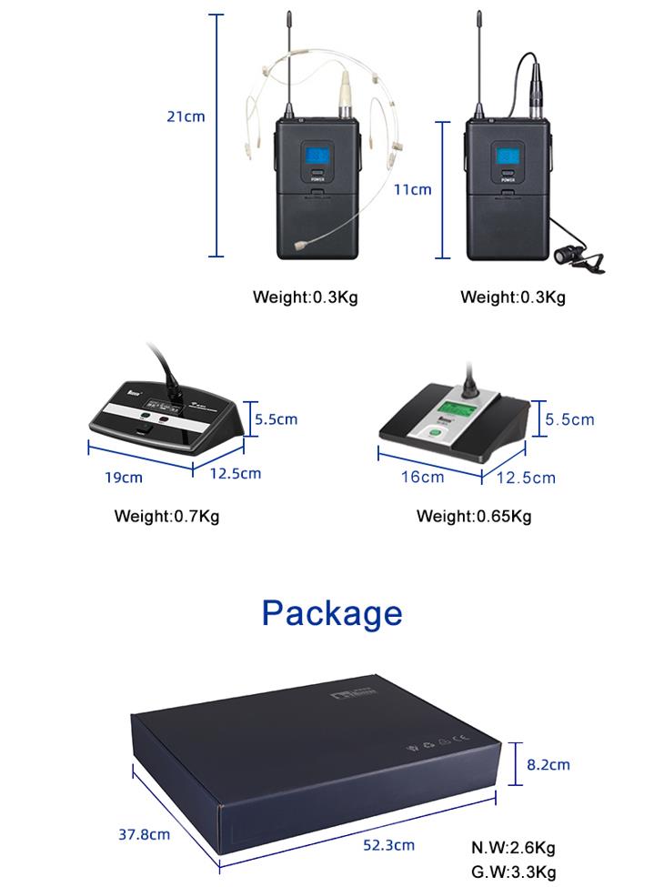 NX-930-NX Series UHF Wireless Microphone-